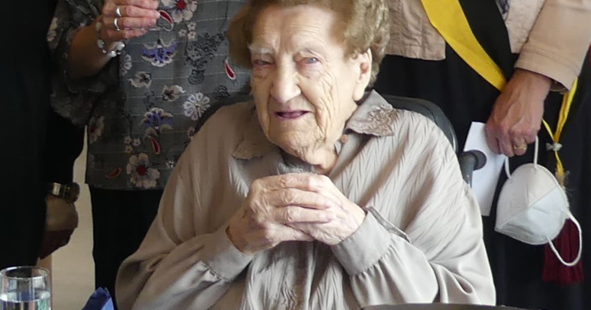 Oudste Deinzenaar Gerarda (105) overleden | Deinze | HLN.be