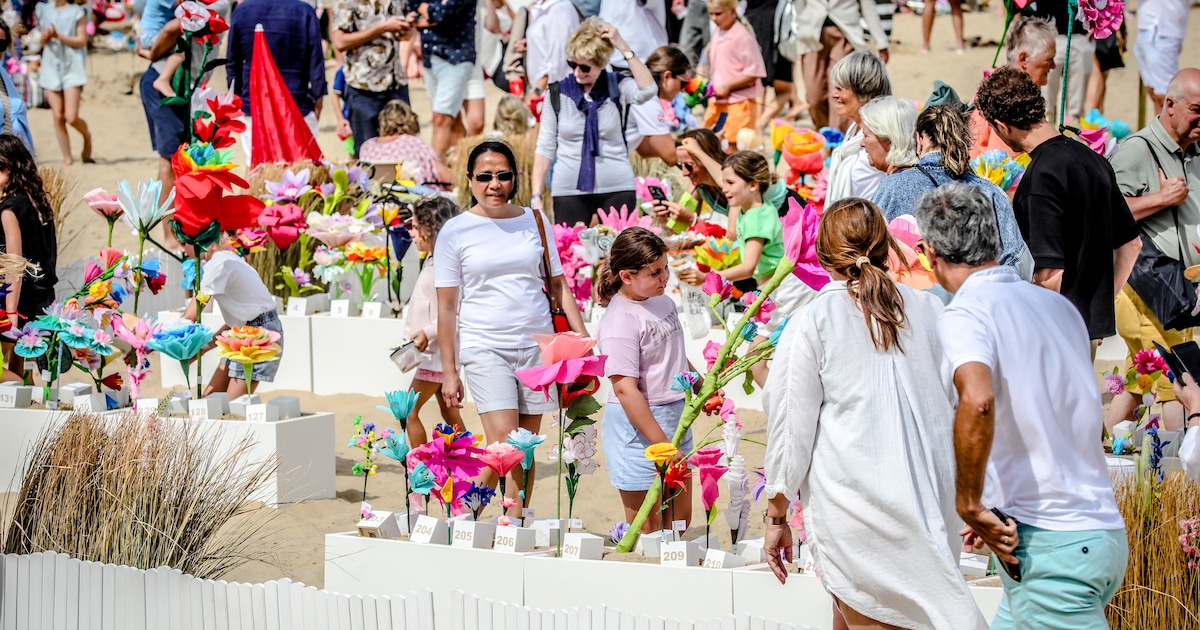 Strand van Knokke-Heist wordt opnieuw bloemenparadijs tijdens Zoute Beach Flower Festival ...