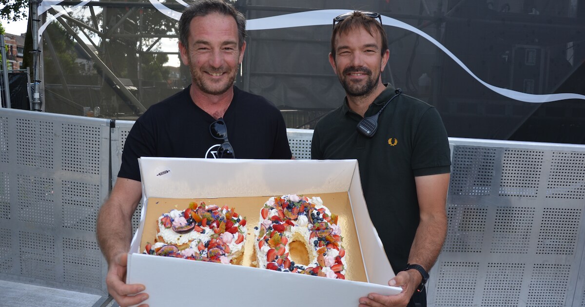 Lokerse Feesten schenken taart aan Fonnefeesten voor dertigste ...