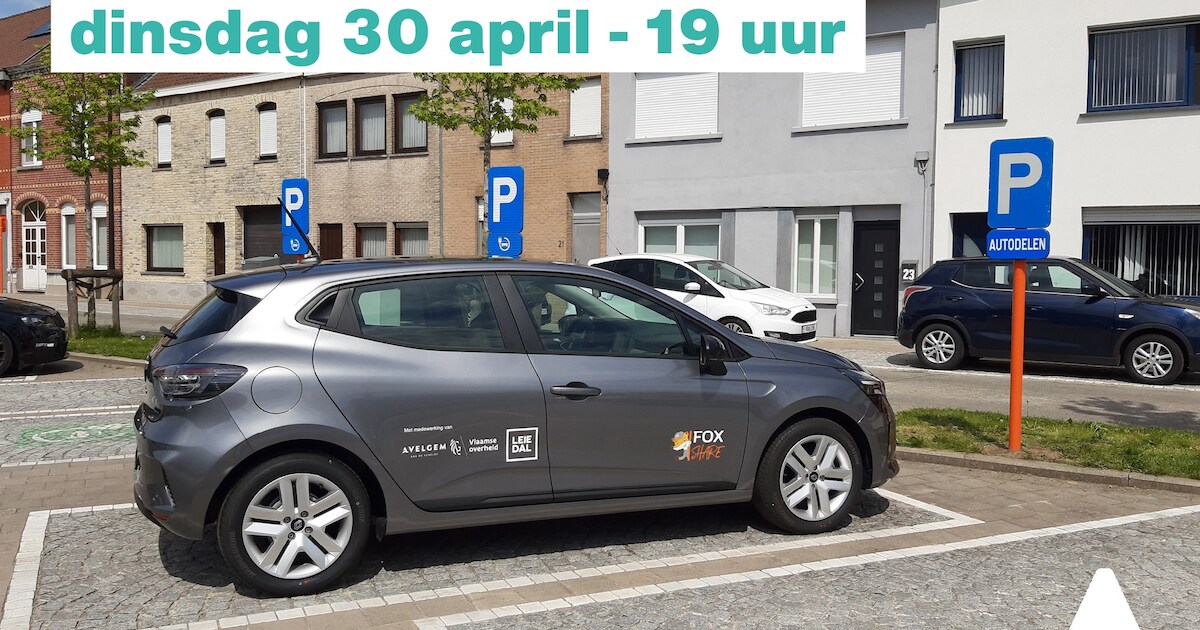 Avelgem heeft nu ook een deelwagen | Avelgem | HLN.be