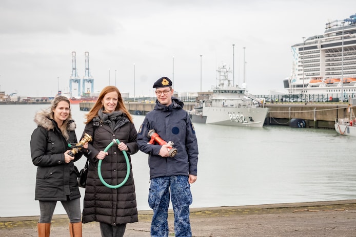 Brugs bedrijf gaat letterlijk en figuurlijk in zee met Belgische marine ...