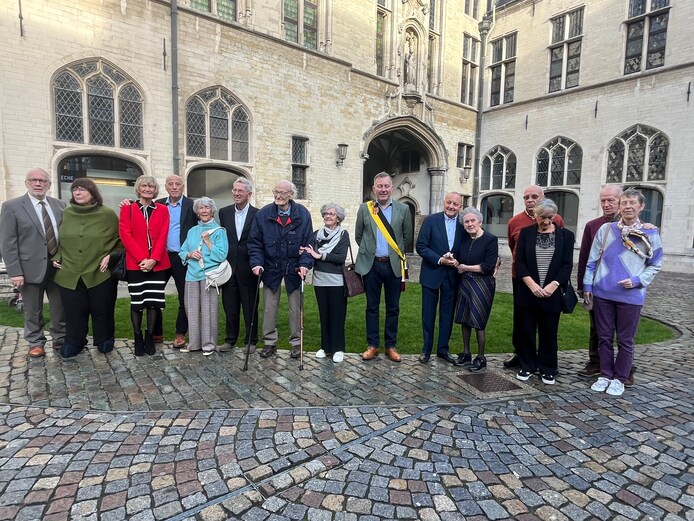 Zeven Mechelse koppels vieren samen hun huwelijksverjaardag | Mechelen | hln.be