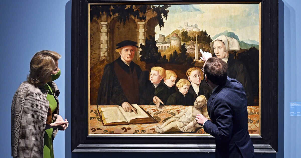 Koningin bezoekt uitzonderlijke expo in Hof van Busleyden: “Na drie ...