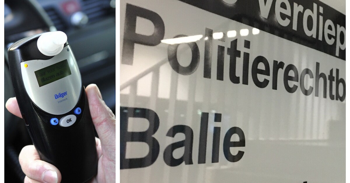 Alcoholslot en rijverbod na 2,92 promille met kampeerwagen: “Ricard ...