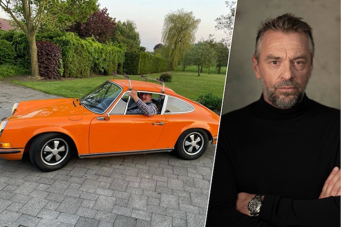 Johan houdt al 47 jaar van de Porsche 911 waar ook Tom Waes mee reed ...