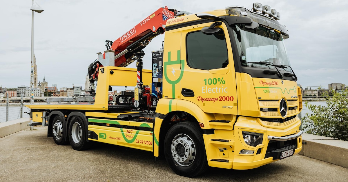 Takeldienst Depannage 2000 neemt eerste elektrische takelwagen in ...