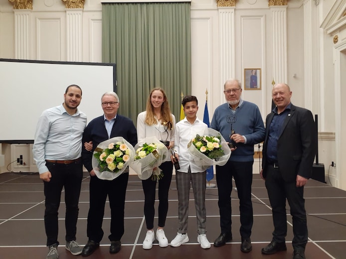 Deze drie Vilvoordse sportievelingen gingen met trofeeën aan de haal ...
