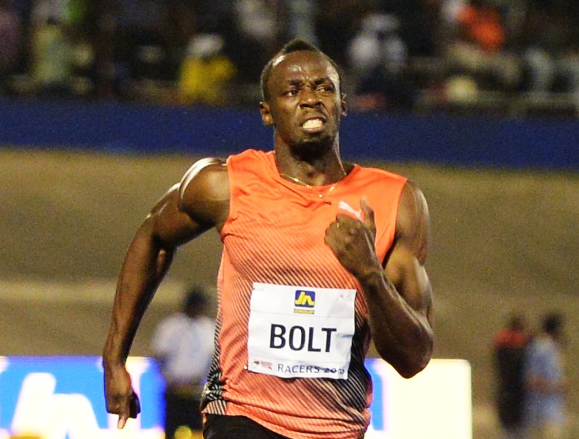 Bolt bereidt zich voor op OS met 200 meter in Londen | Foto | hln.be