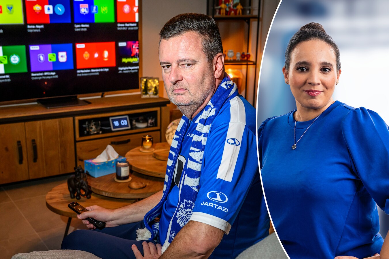 Danny en duizenden voetbalfans zitten met veel vragen over hun DAZN ...