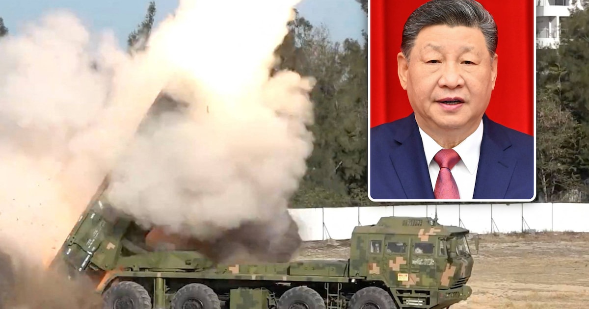 China simuleert aanval op Taiwanees leiderschap, gebaseerd op Venezuela ...