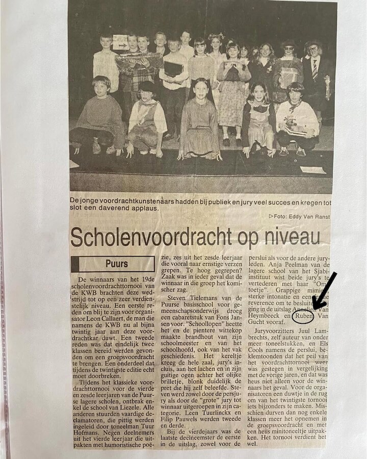 EXCLUSIEF. “Twee jaar geleden overleed een jongen van zijn klas. Hij ...