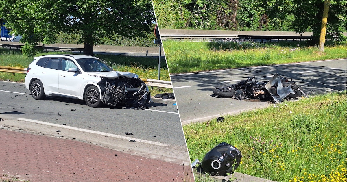 Motorrijder (37) uit Meise bezwijkt één week na frontale botsing op ...