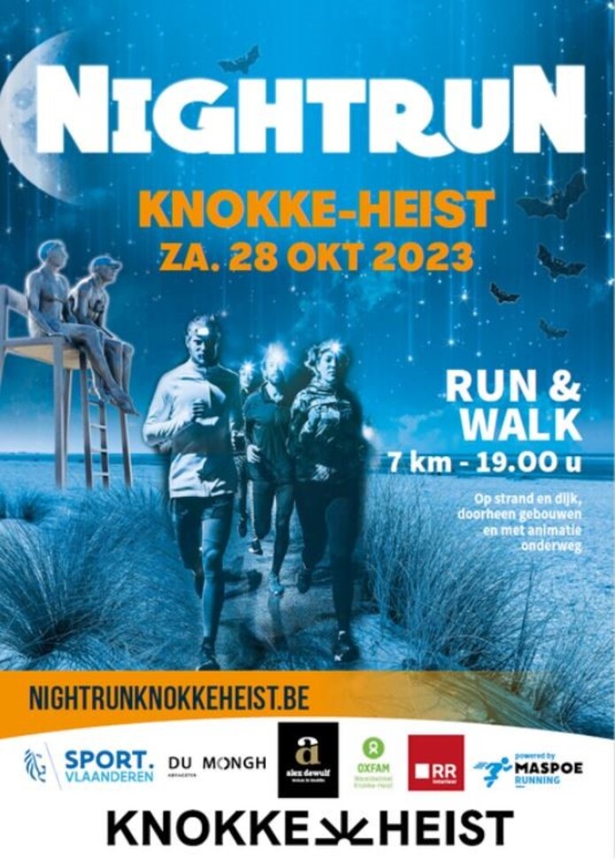 Knokke-Heist maakt zich op voor de Nightrun, al zorgt dat wel voor enkele verkeersmaatregelen in ...