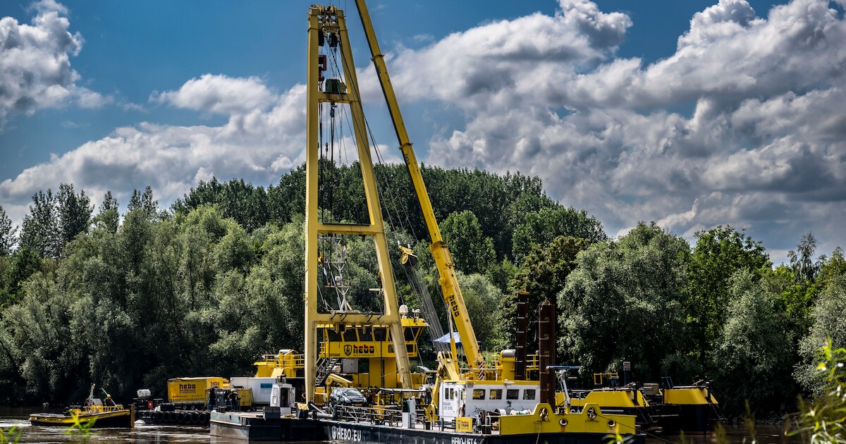 Bergingsactie gezonken vrachtschip aartsmoeilijk door stroming Schelde ...