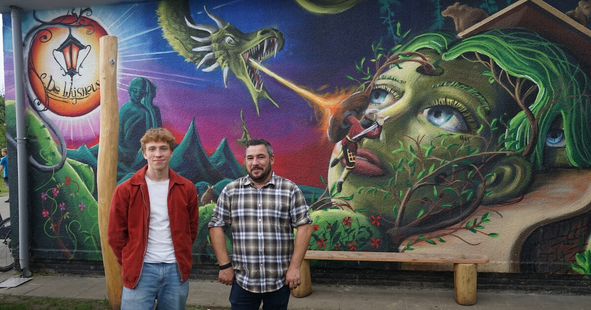 Leefschool De Wijsneus laat buitenklas opsmukken met fraaie ...