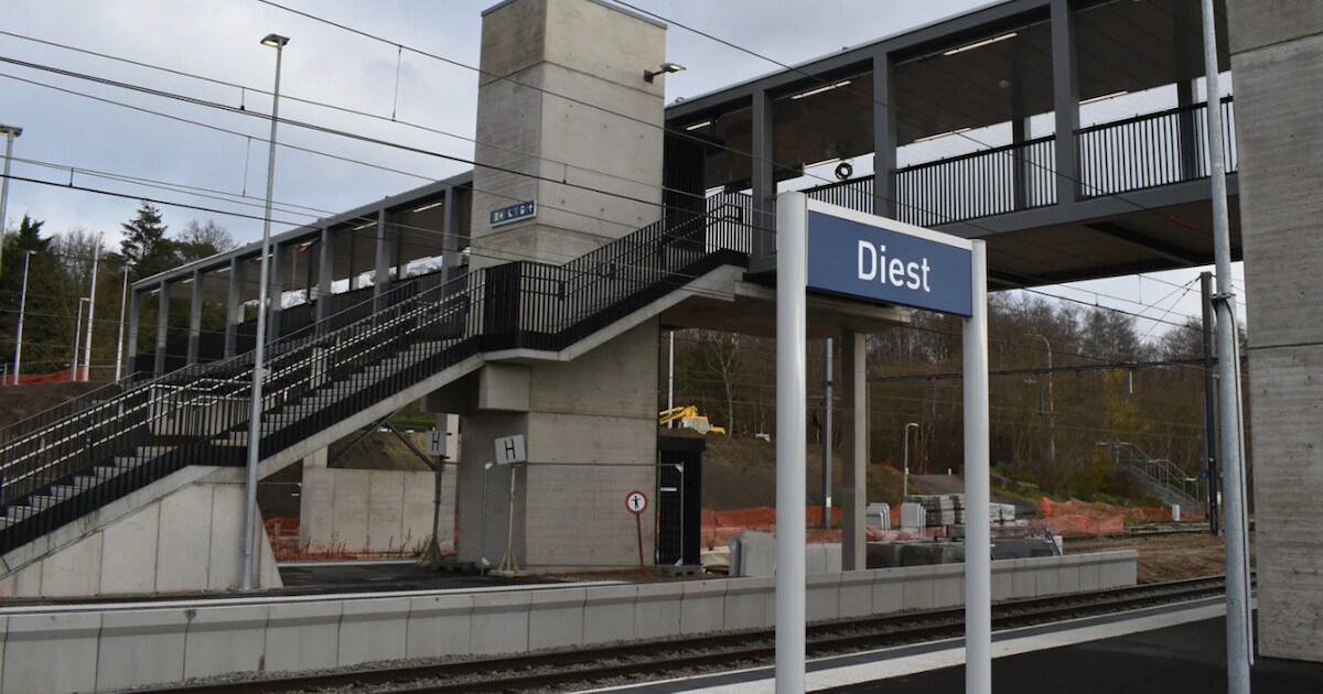 Nieuwe liften in station Diest in gebruik: perrons nu vlot bereikbaar ...