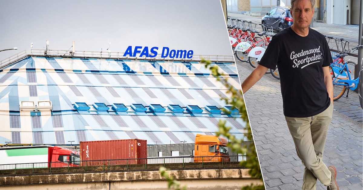 Antwerps koppel ‘houdt erfenis aan Sportpaleis levendig’ met nostalgisch T-shirt: “De oude naam ...