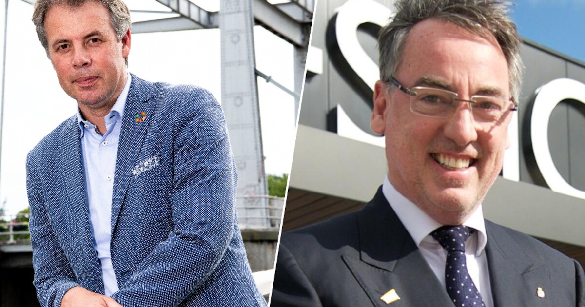 Eerste toenadering tussen burgemeester Jan Vermeulen en Patrick Piens ...