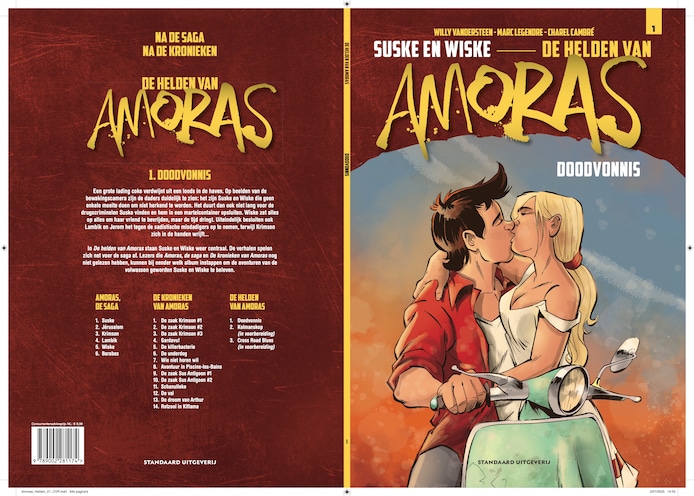 Ongezien in 80 jaar: Suske en Wiske kussen elkaar. “We voelen min of ...