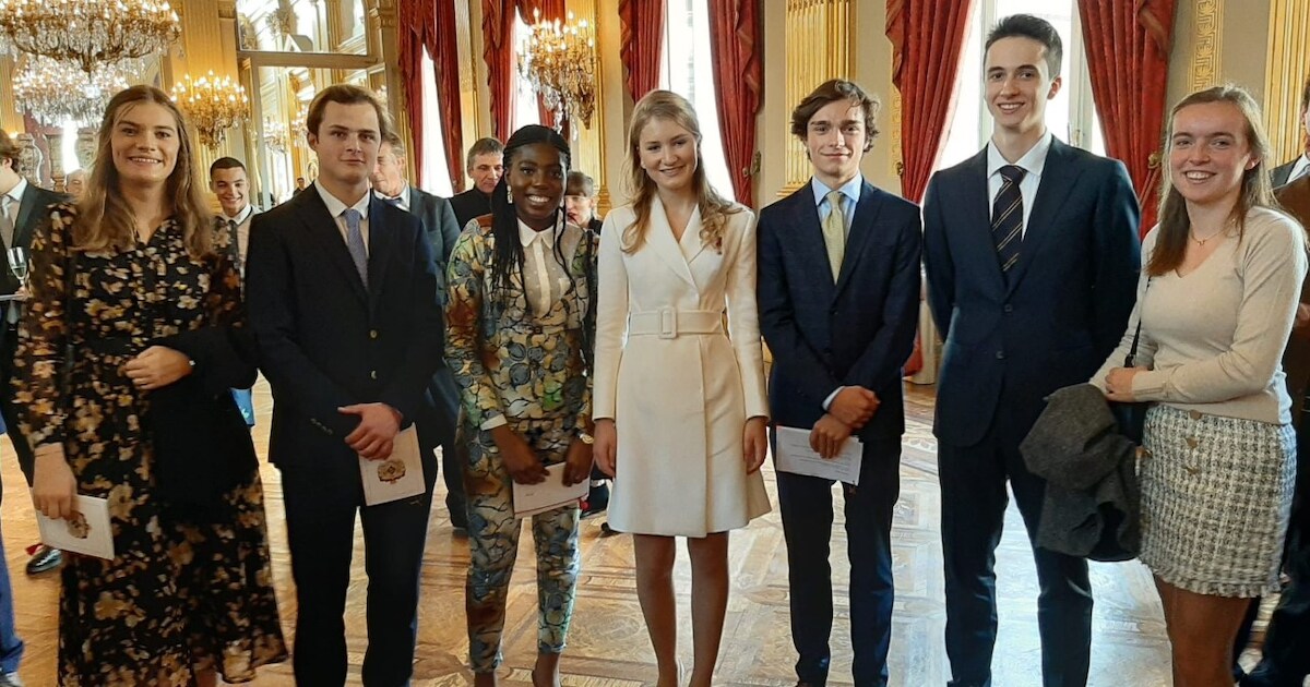 Neef van Q viert mee met jarige kroonprinses Elisabeth: “De jongens ...