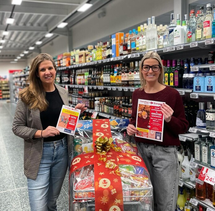 Twee nieuwe winkels in opbouw naast Carrefour Market in Elso | Evergem ...