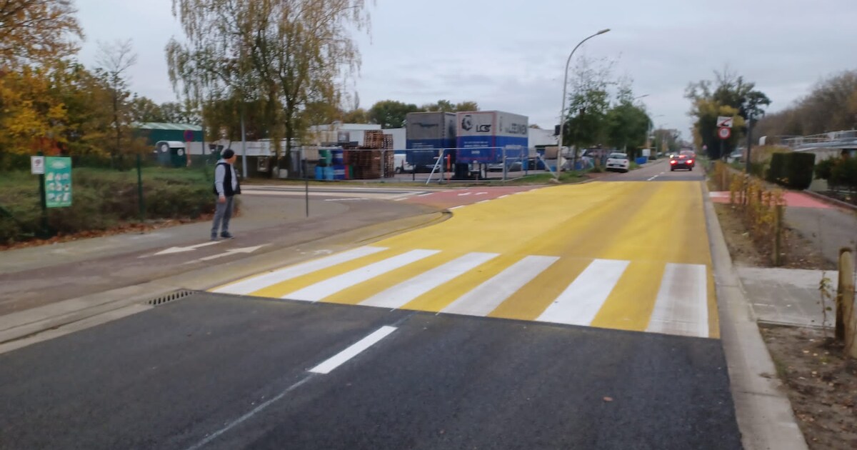 Tijdelijke verkeerslichten helpen voetgangers en fietsers Sluizenstraat ...