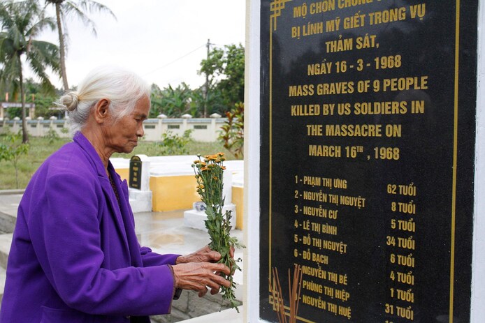 Legerofficier die gezicht was van bloedbad My Lai tijdens Vietnamoorlog ...