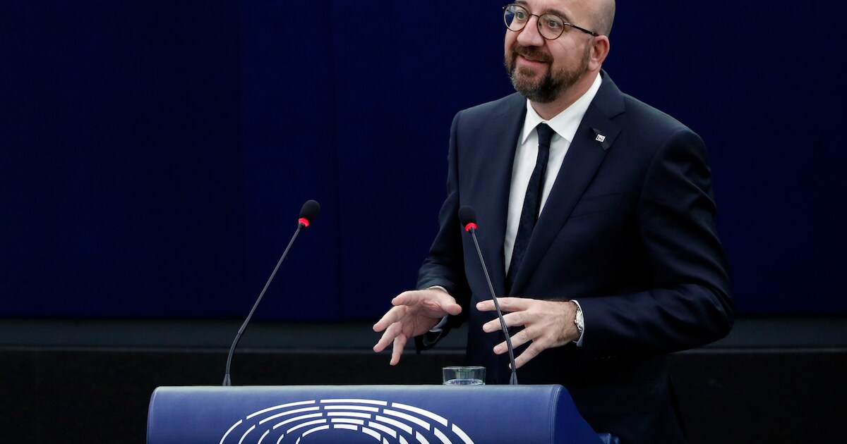 Ook Charles Michel moet vanwege hoogrisicocontact verstek laten gaan ...