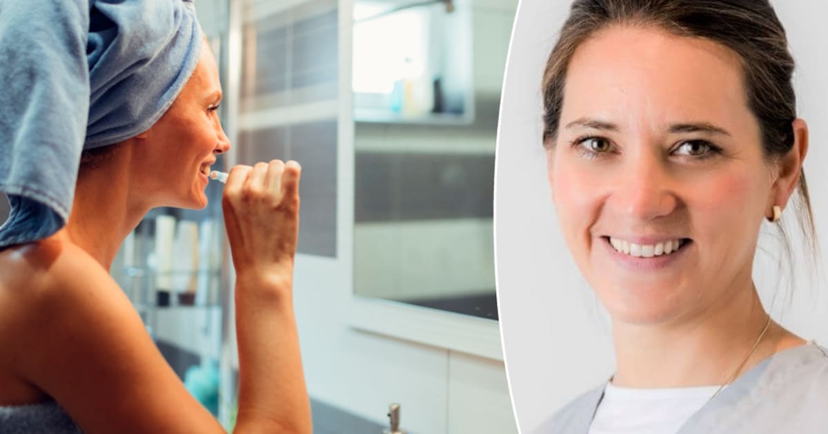 Zo verzorg je je tanden écht correct: “Spoel niet na het poetsen”, zegt ...