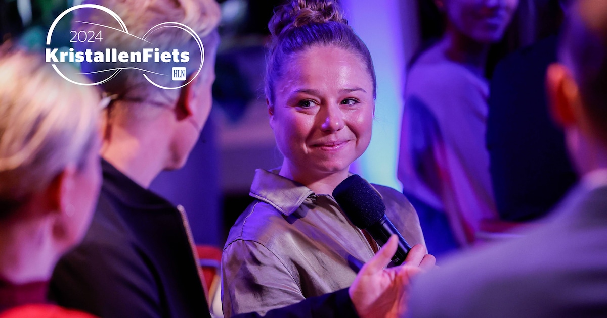 Justine Ghekiere wint als eerste vrouw de Kristallen Zweetdruppel ...