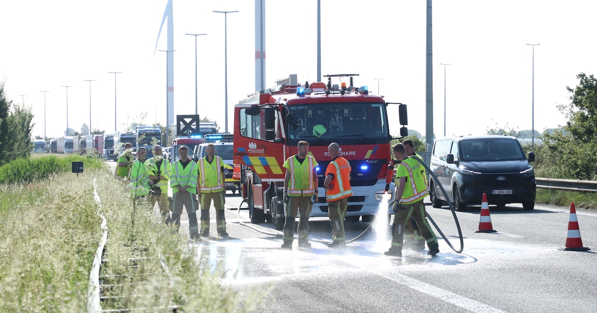 Chauffeur zwaargewond bij kop-staartaanrijding met vrachtwagen | Regio ...