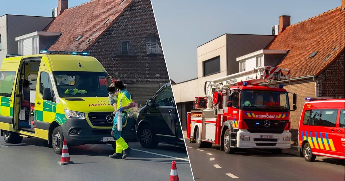 Grootmoeder en twee kleinkinderen bevangen door rook bij keukenbrand ...