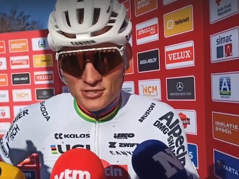 “Persoonlijk heb ik het liever wat modderiger”: Mathieu van der Poel ...