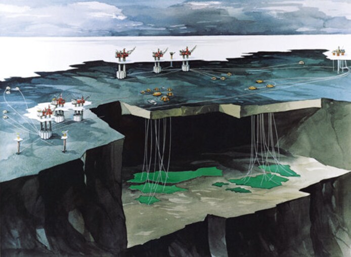 Boorplatform staat op springen in Noordzee | Milieu | hln.be