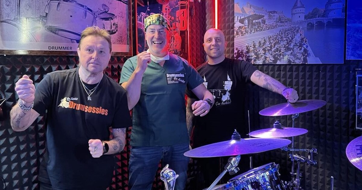 Van chirurg tot drummer: Bert (48) gooit met Kortrijk Drumt leven en ...