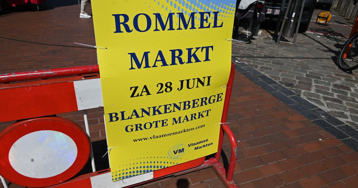 Rommelmarkt op de Grote Markt | Blankenberge | HLN.be