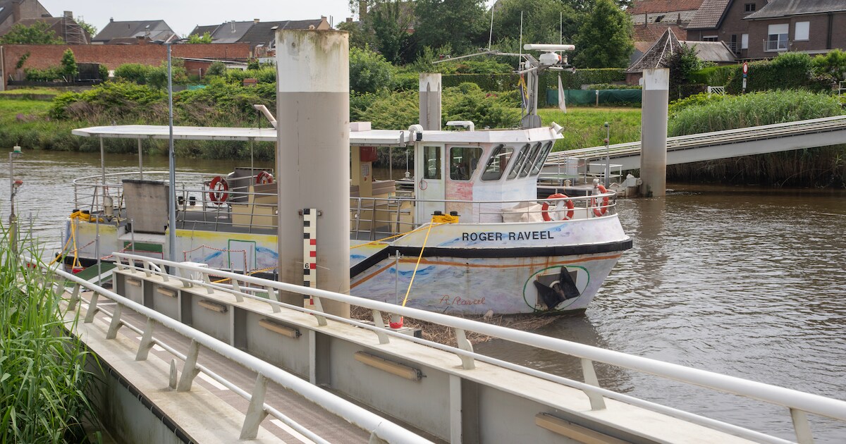 Veerboot Schellebelle blijft ook komend weekend aan wal | Wichelen | hln.be