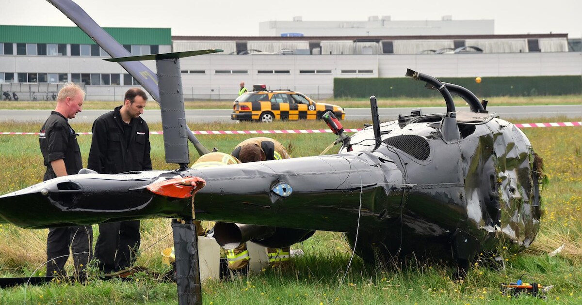 Viertal overleeft val van 15 meter hoog | Wevelgem | hln.be