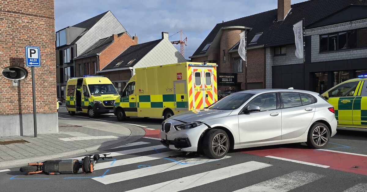Stepper in levensgevaar na botsing met afslaande auto in Melsele | Beveren-Kruibeke-Zwijndrecht ...