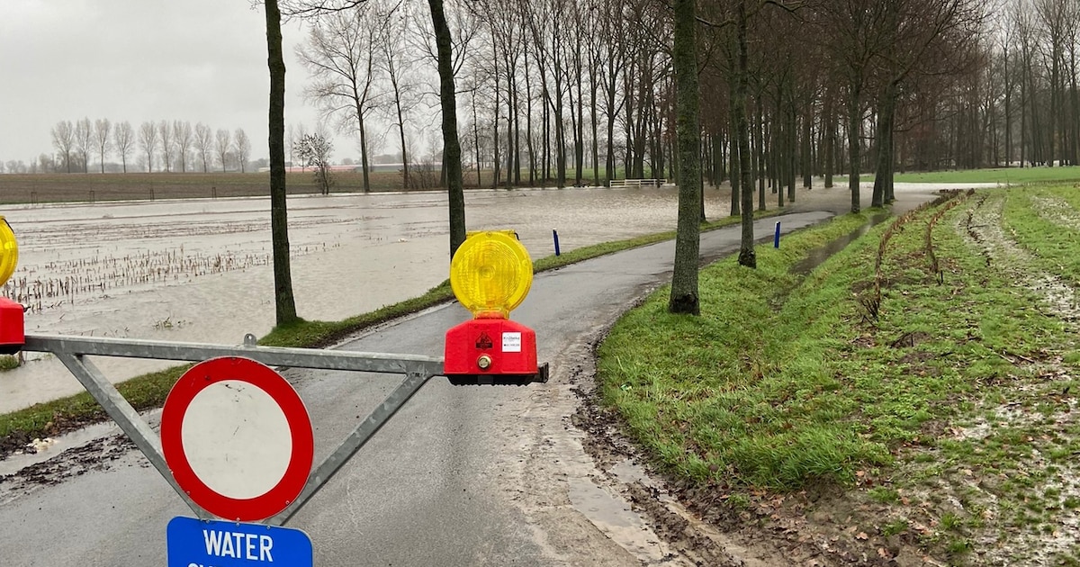 Zware regenval zorgt voor hoge waterstanden in Wallonië en Limburg ...