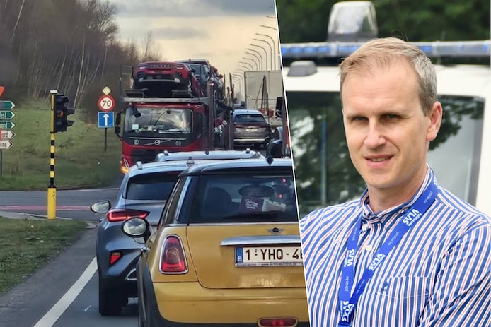 Trucker doet aan spookrijden op ring rond Kortrijk: “Uiterst gevaarlijk, we laten het hier niet ...