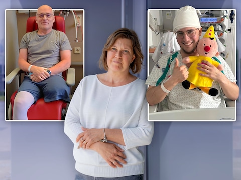 Patrick (57) verloor een been, Joke (47) kreeg een nier van haar man en ...