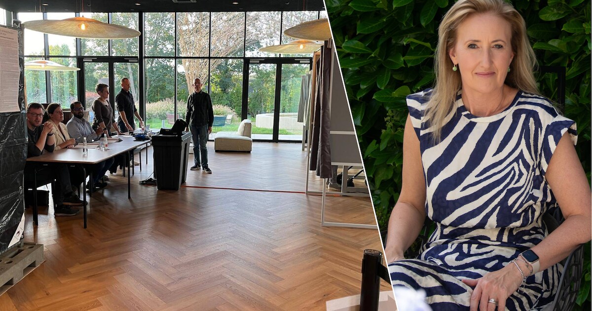 Burgemeester Alexandra Thienpont nestelt zich nog wat steviger op ...