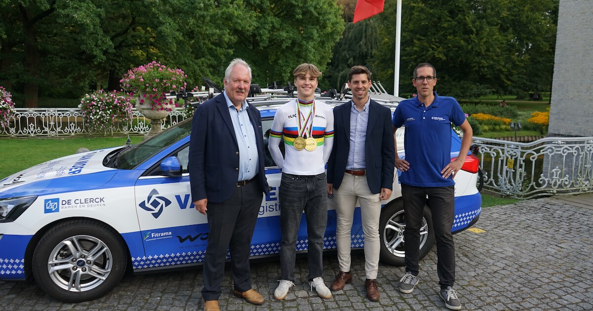 Tweevoudig wereldkampioen op de piste Matijs Van Strijthem (18 ...
