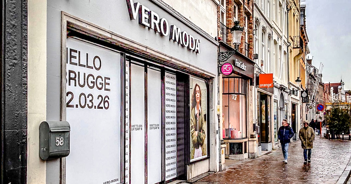 Vero Moda in Brugge kiest voor volledig nieuwe inkleding en opent weer ...