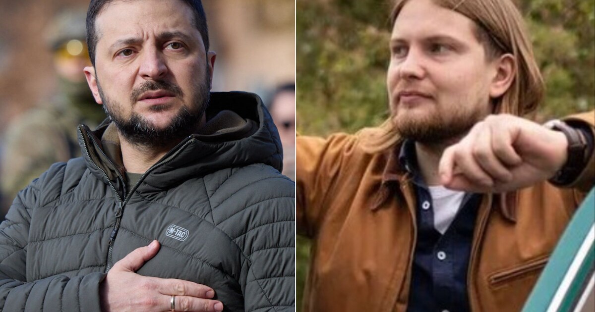 Deze Russische blogger had een droom over de Oekraïense president ...