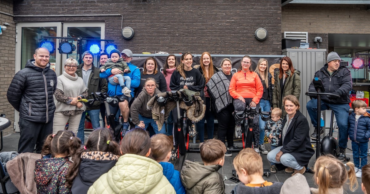 Fietsmarathon in VBS Immerzeel voor het goede doel | Aalst | HLN.be