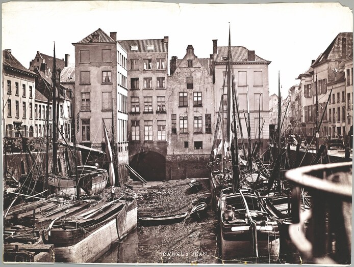 Hoe het water in Antwerpen verdween: "Ooit lagen er boten aan de Sint ...