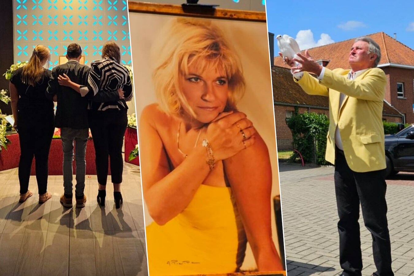 Zoon neemt emotioneel afscheid van gewezen nieuwsanker Ingrid De Putter ...