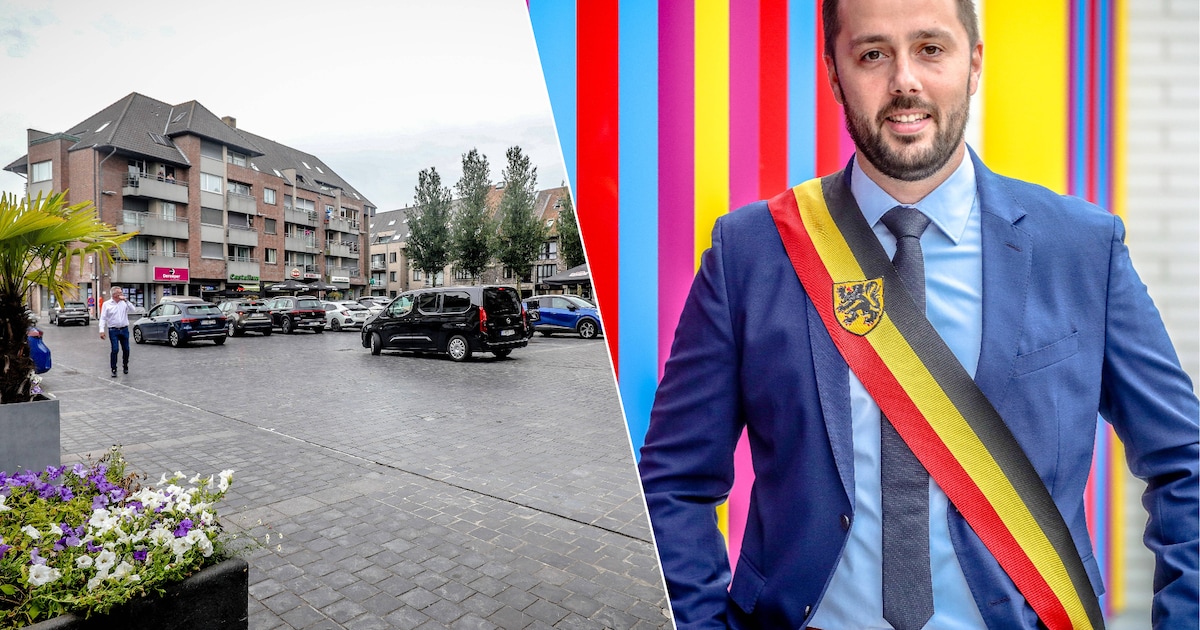 Burgemeester Gauthier Defreyne over de heraanleg van de Markt in Gistel ...